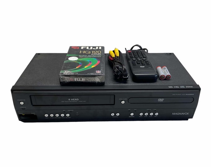 Magnavox DVD/VHS VCR Combo Player Recorder 4-head Hifi Stereo Original ...