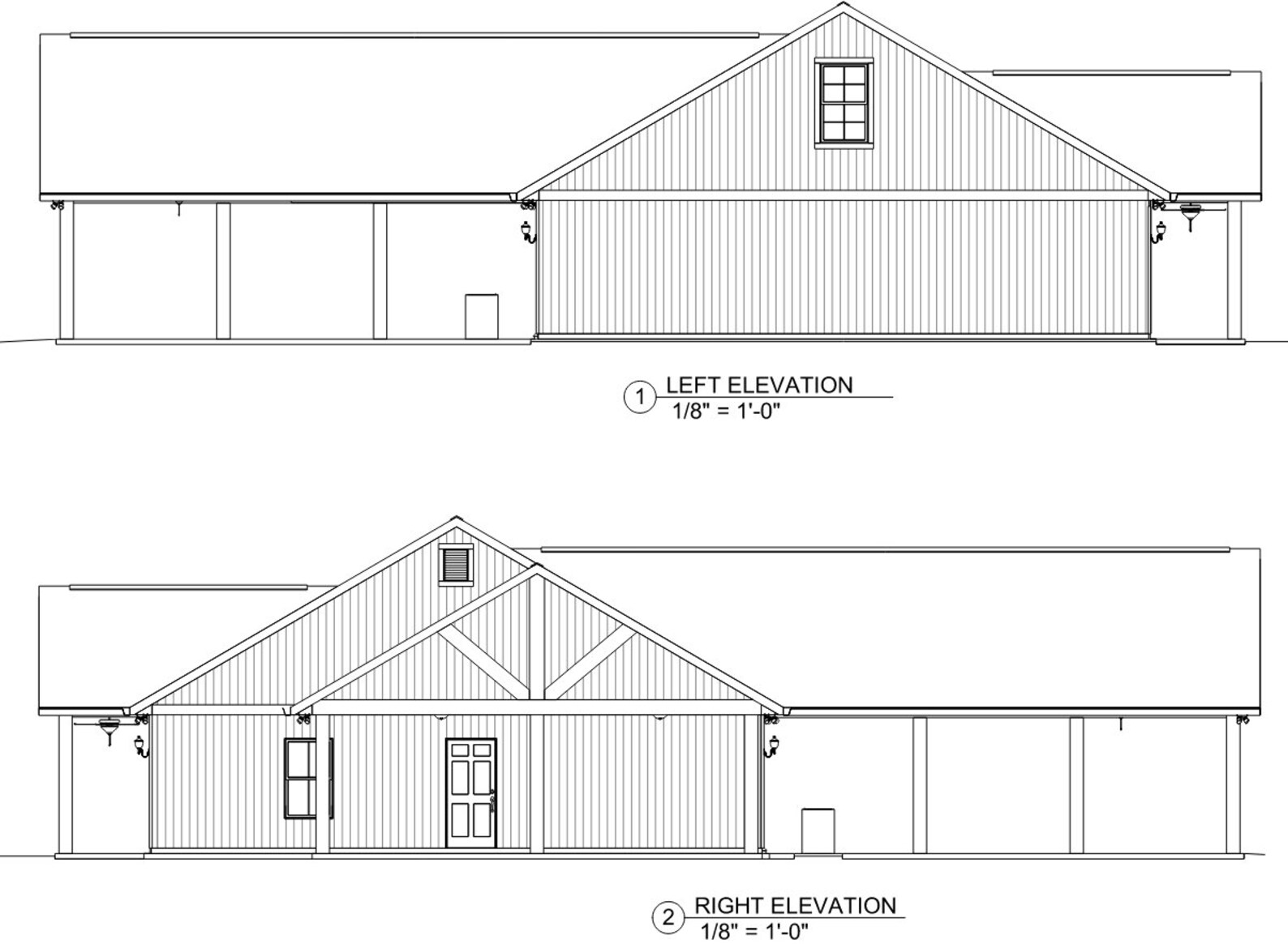 Plan #106 D - 3 BD/2 B, 2,226 Htd. Square Feet Construction Plan Set - Etsy