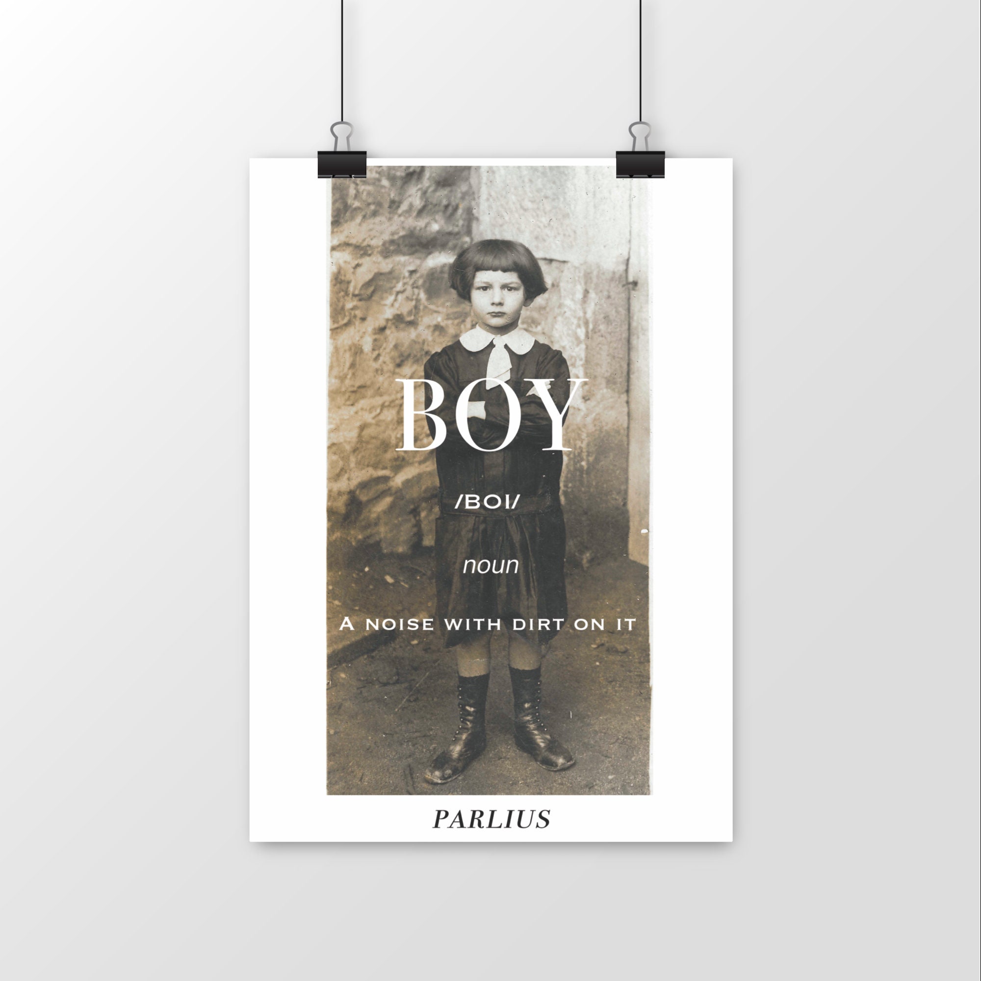 Boy Definition / Boy / Definition / Print Wall Art / Poster / Boy Quote ...