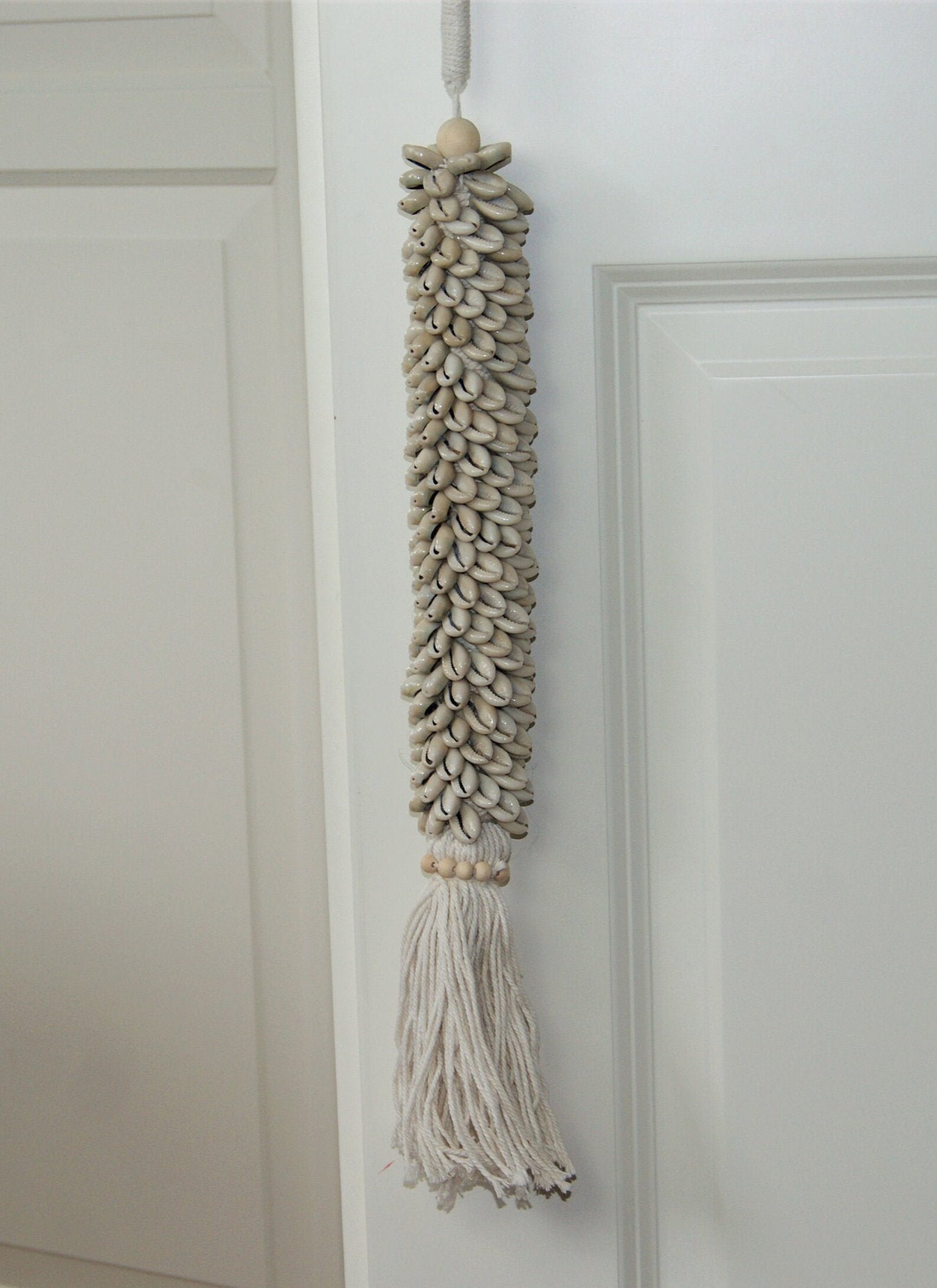 Muschel Hänger "Boho" mit Quaste - Etsy.de