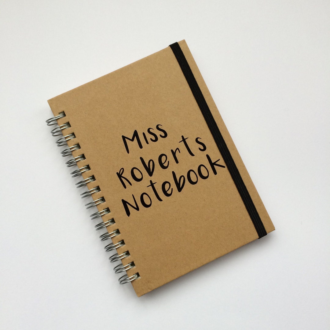 Personalised Notebook | Notepad | Teachers Gift | Travel Journal - Etsy