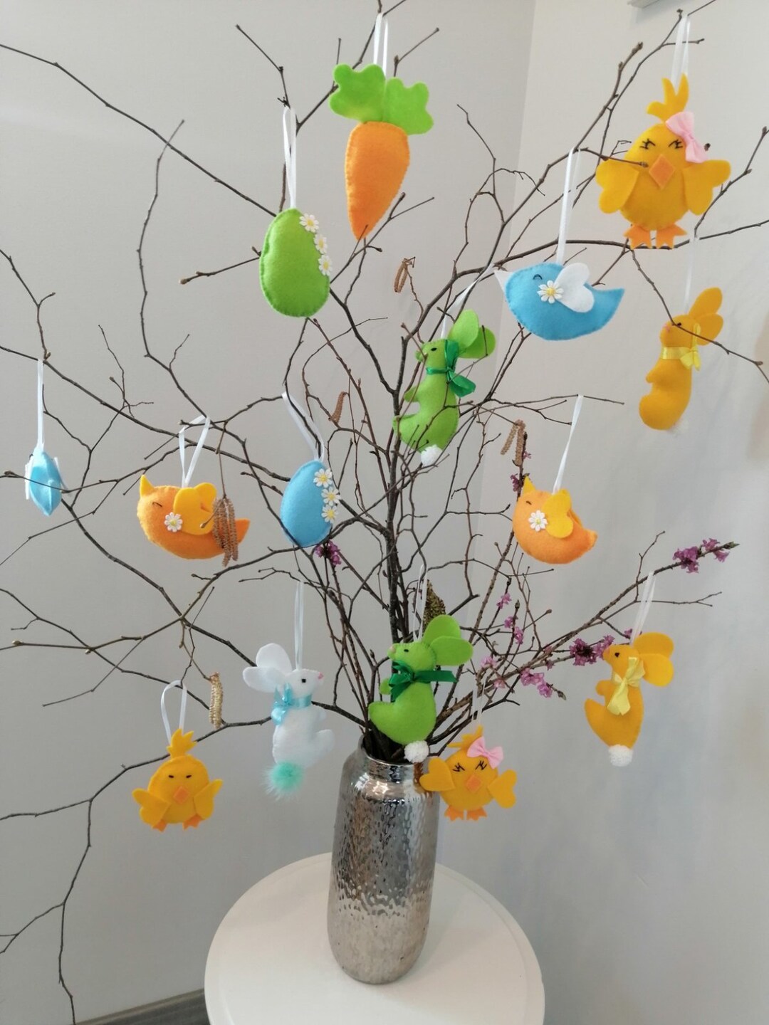 EASTER ORNAMENTS Easter Tree Decor Spring Decor Easter Hanging ...