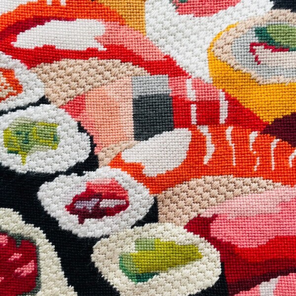 Modern Needlepoint Kits - Etsy