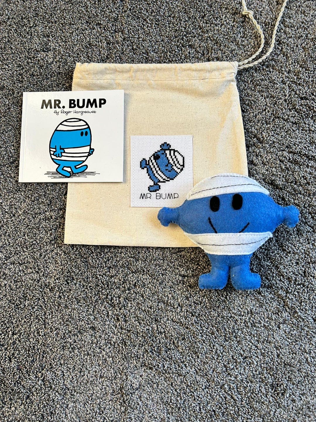 Mr Bump Story Sack Story Characters Learning Toy Story Telling - Etsy