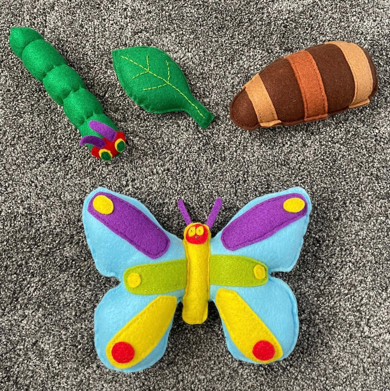 The Very Hungry Caterpillar Story Sack and Book - Etsy