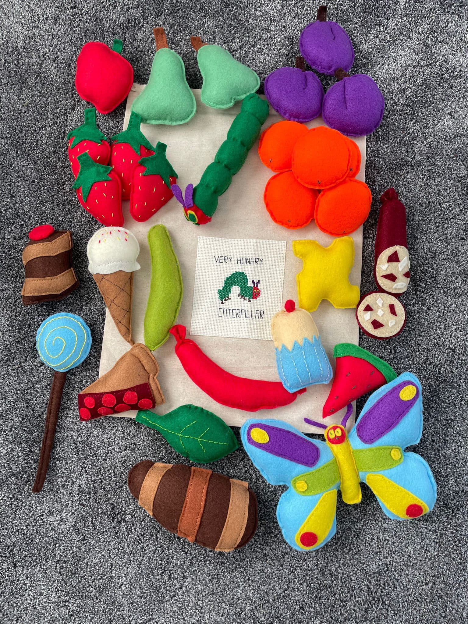 The Very Hungry Caterpillar Story Sack - Etsy