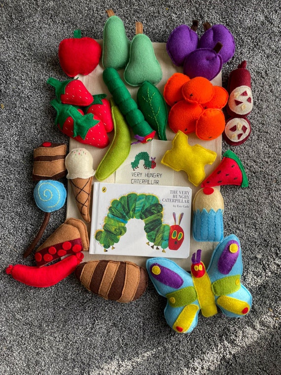 The Very Hungry Caterpillar Story Sack and Book - Etsy