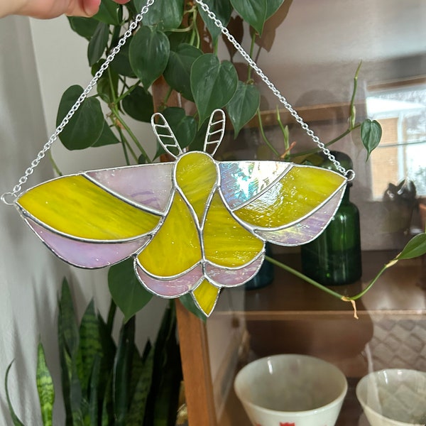 Moth Stained Glass - Etsy