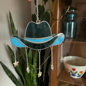Stained Glass Cowboy Hat - Etsy