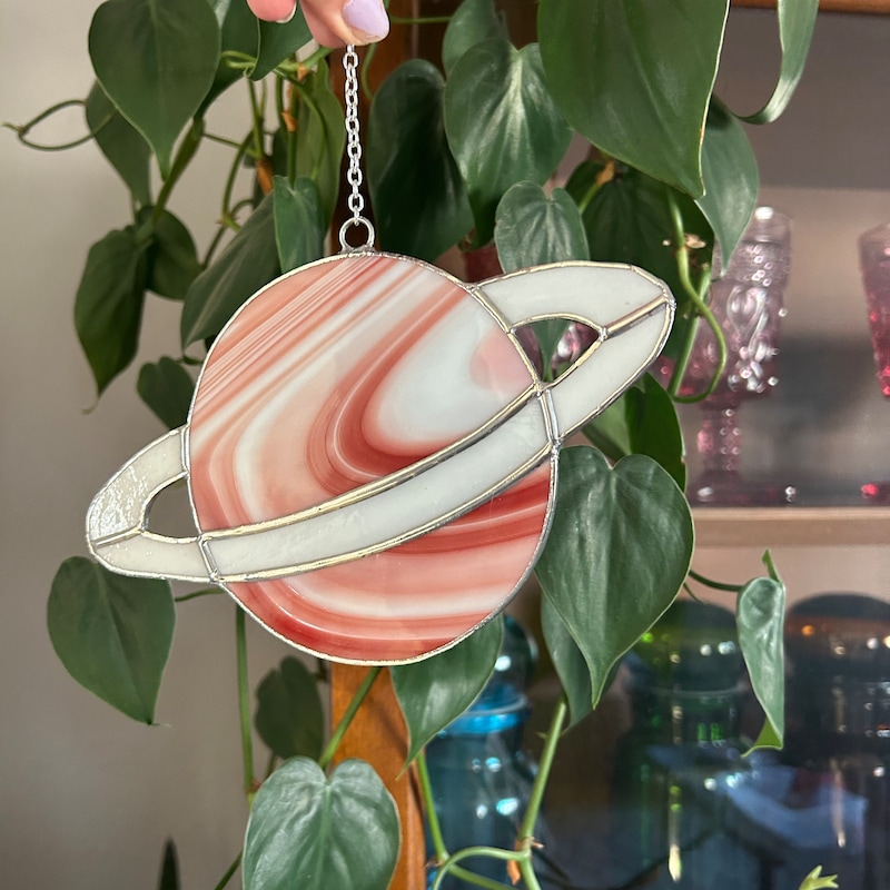 Stained Glass Planet - Etsy