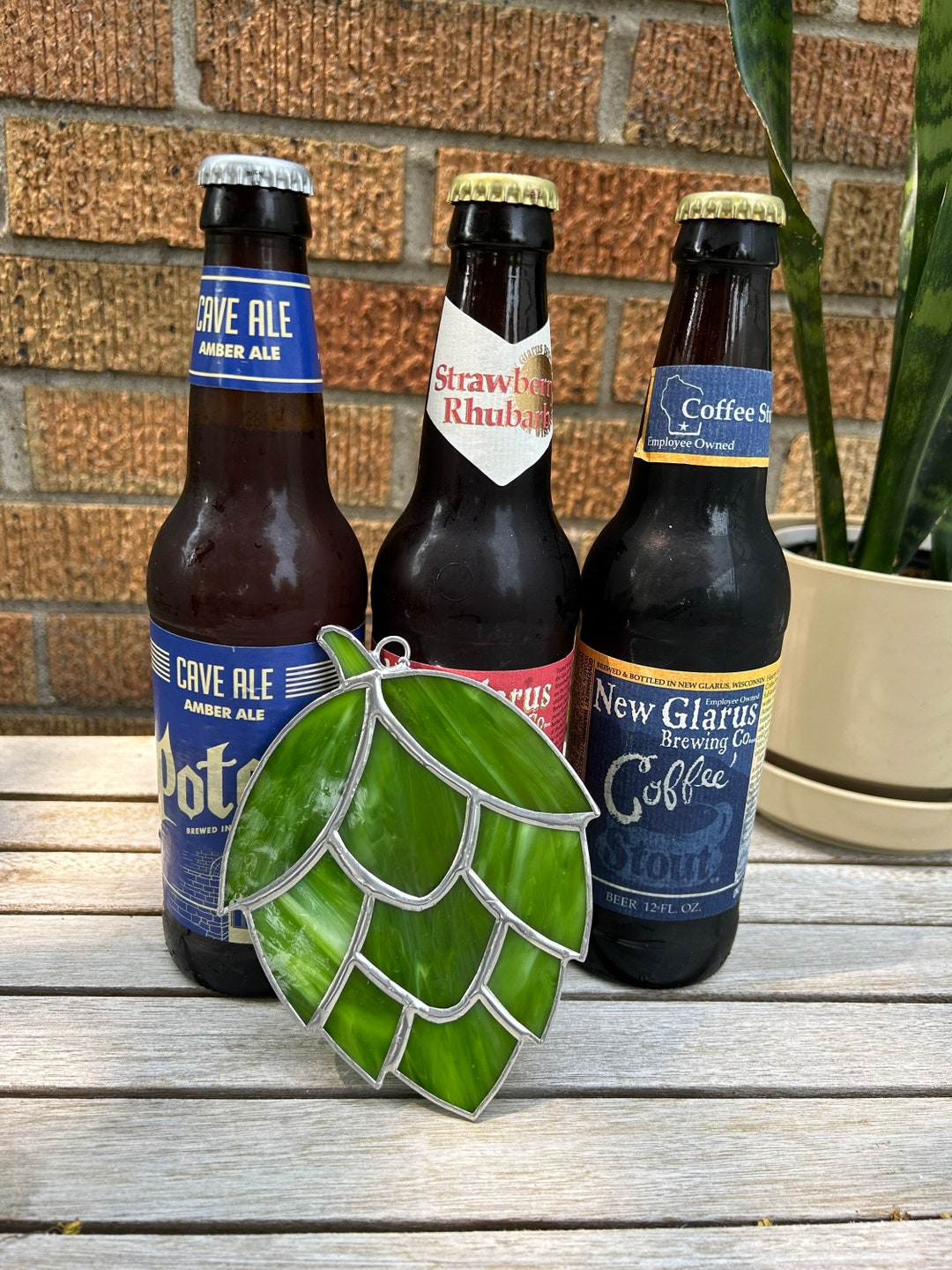 Stained Glass Hops /beer Lover/ Gift/ Plant - Etsy