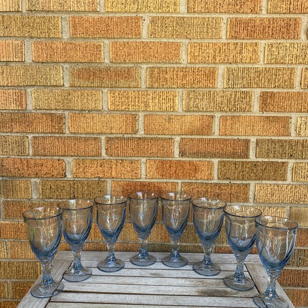 Blue Drinking Goblets - Etsy