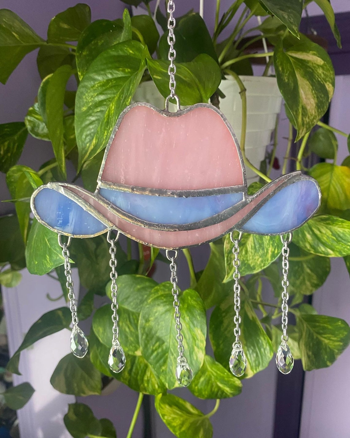 Stained Glass Cowboy Hat - Etsy