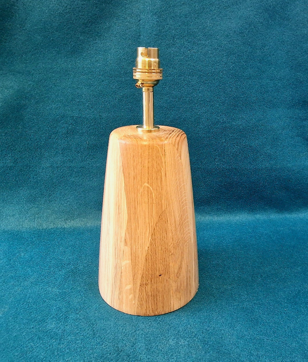 Handcrafted Wood Turned Lamp Base, End Grain, Straight Grain, Up-cycled ...