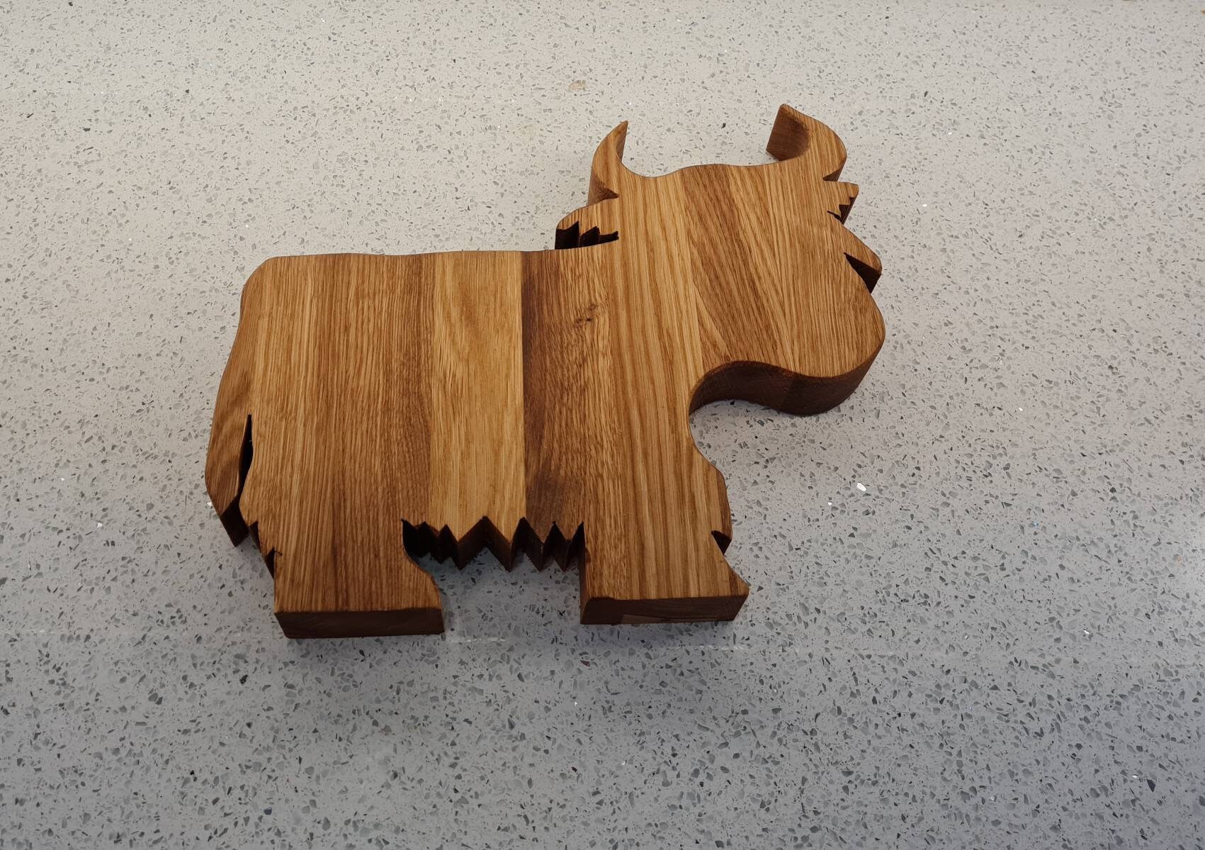 Wooden Highland Coo/cow Cheese/chopping/antipasto/serving - Etsy
