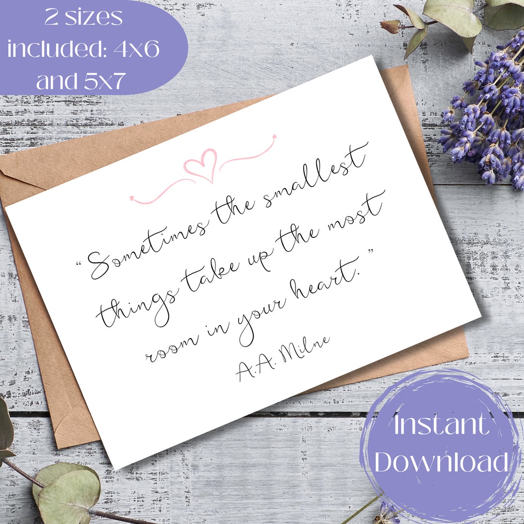 Printable Sympathy Card for Miscarriage or Loss of Child, Pregnancy ...