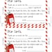 Santa Thank You Note for Kids, Christmas Gratitude, Kids Thank You Note ...