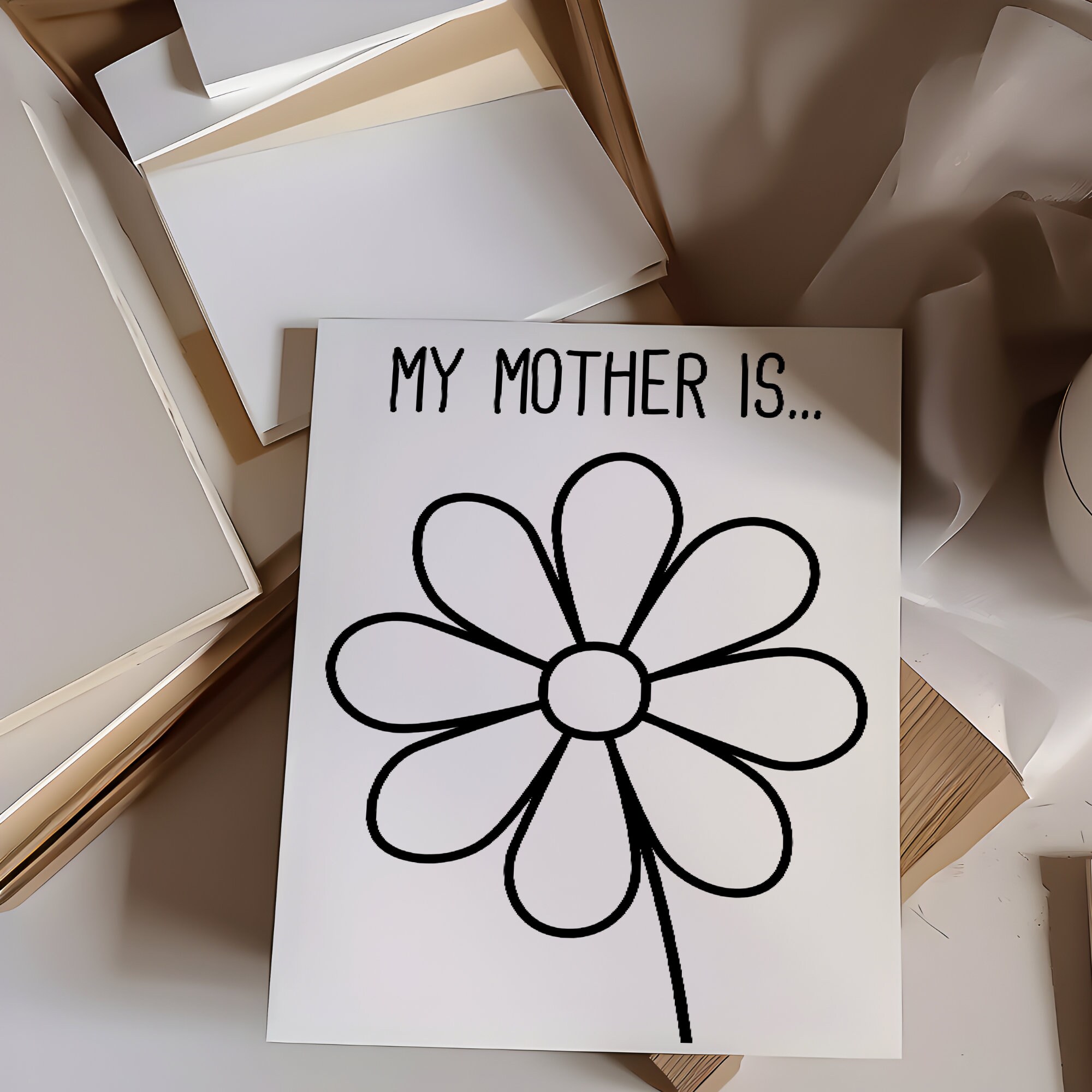 Mother's Day Activity Bundle, Gifts for Mom From Child, Mom's Birthday ...