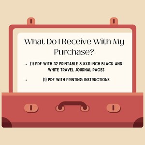 Printable Kids Travel Journal, Travel Diary, Travel Journal Printable ...