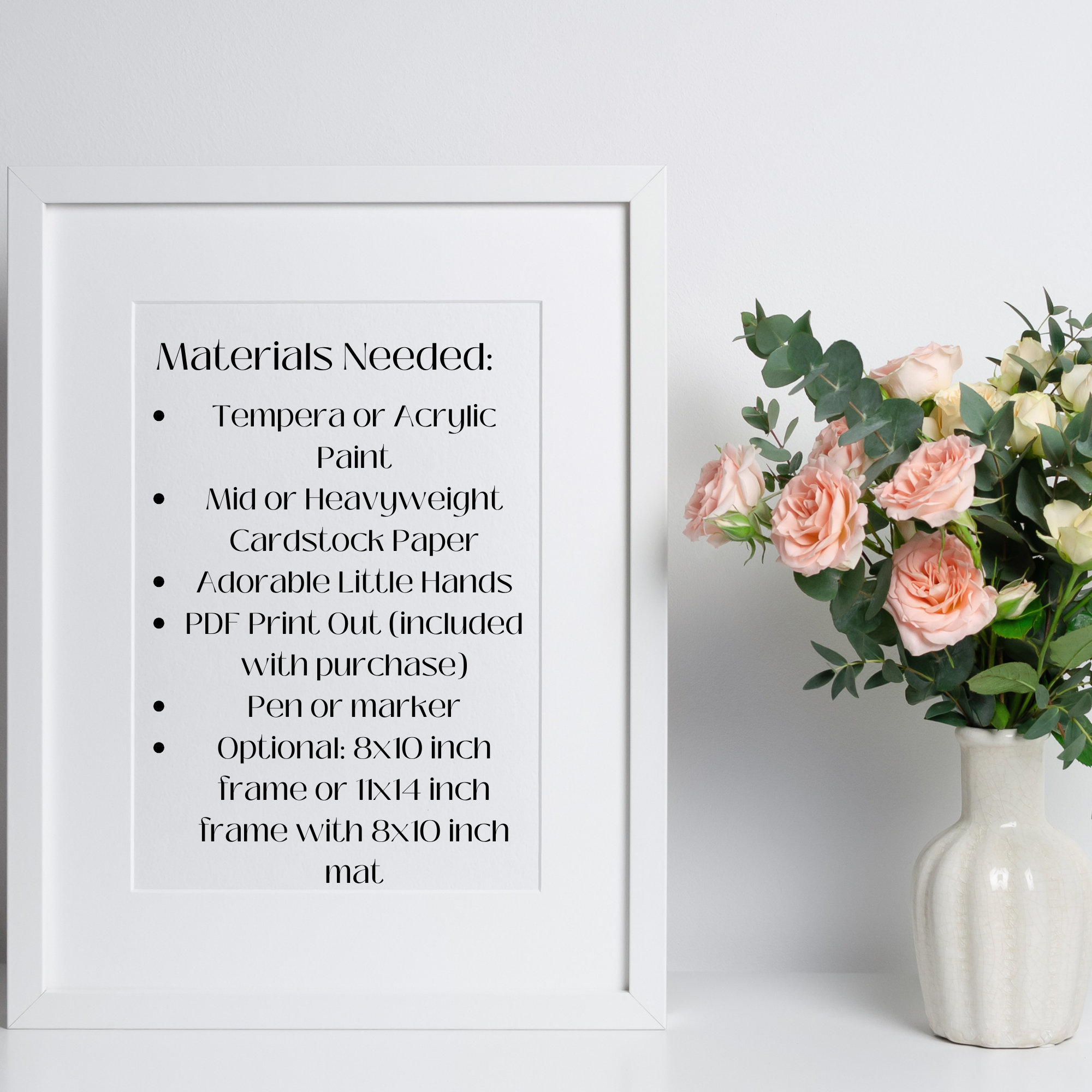 Mother's Day Handprint Printable Poem Craft, Keepsake Gift for Mom ...