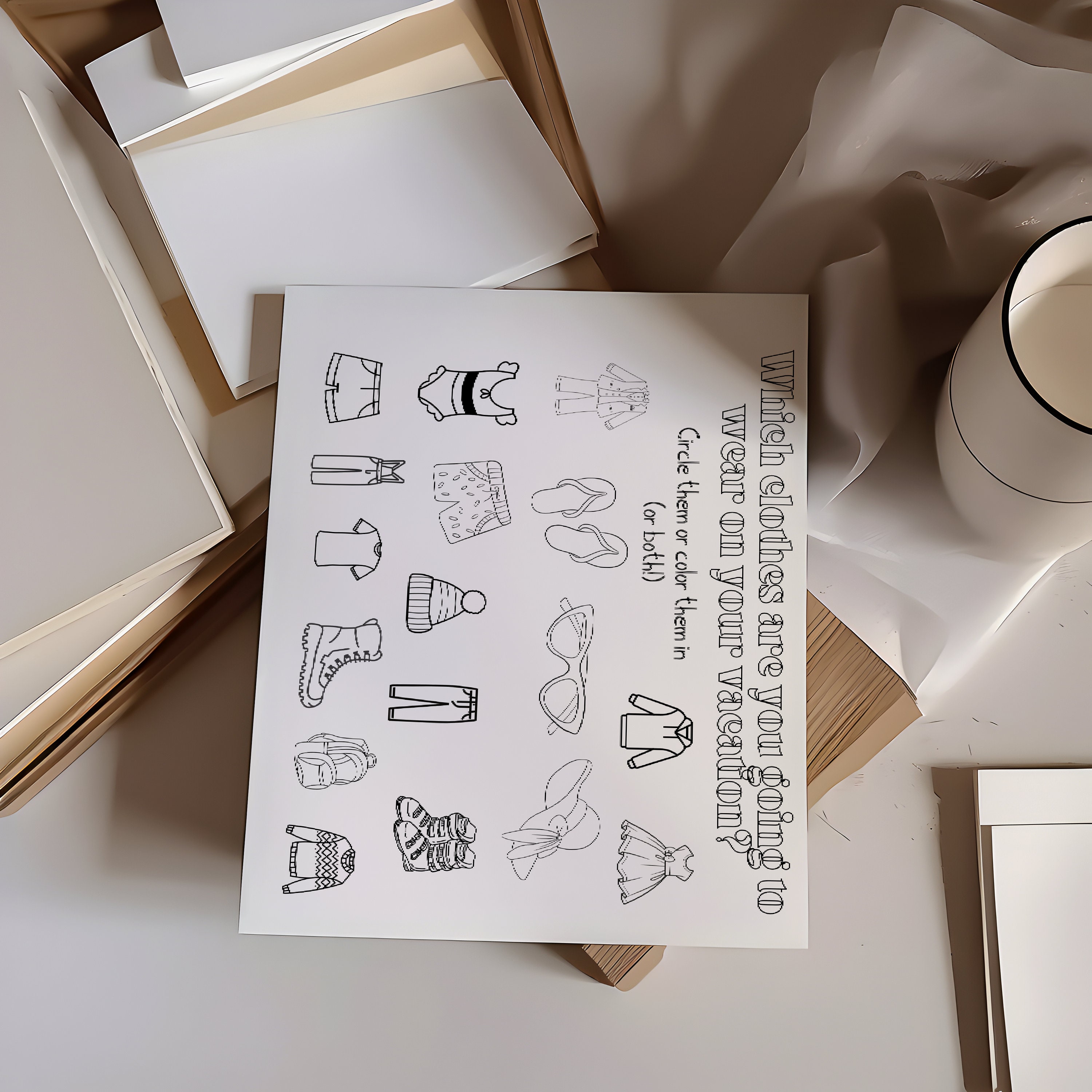 Printable Kids Travel Journal, Travel Diary, Travel Journal Printable ...