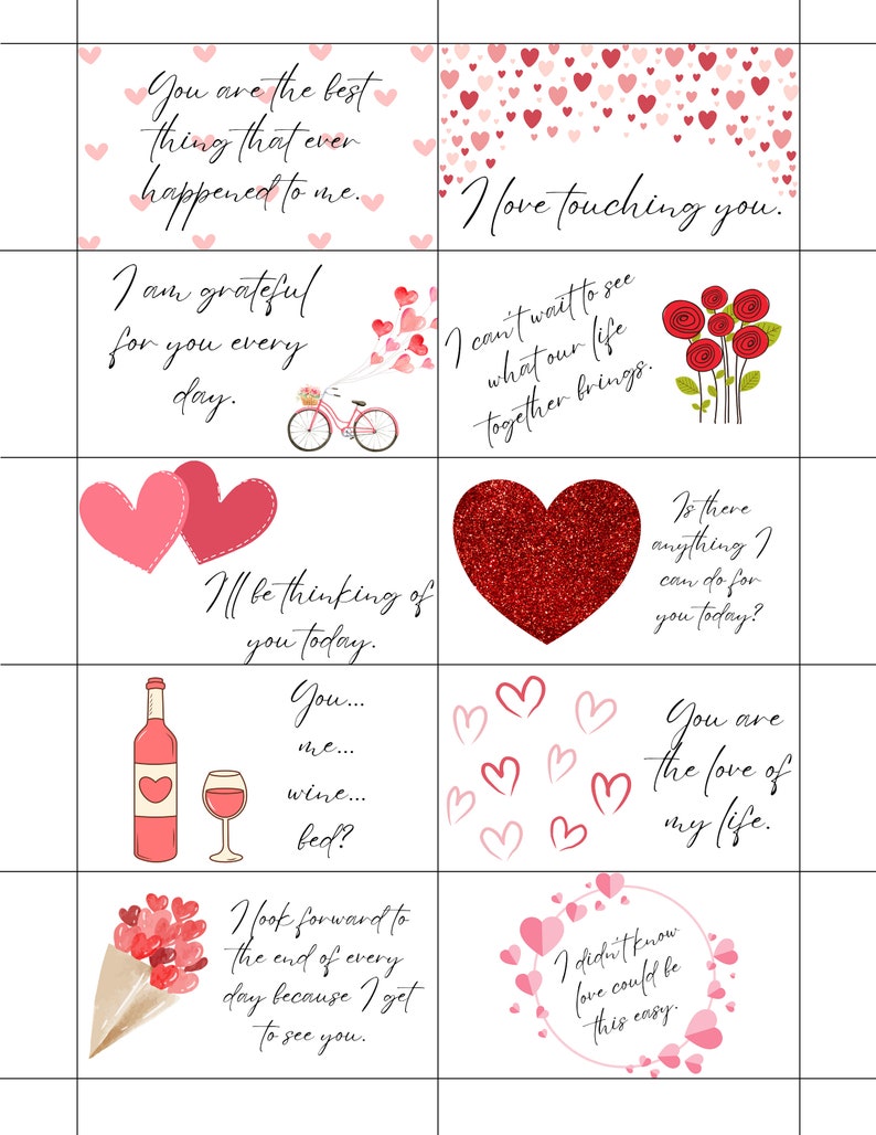 Romantic Love Notes, Pocket Love Notes, Love Notes I Love You ...