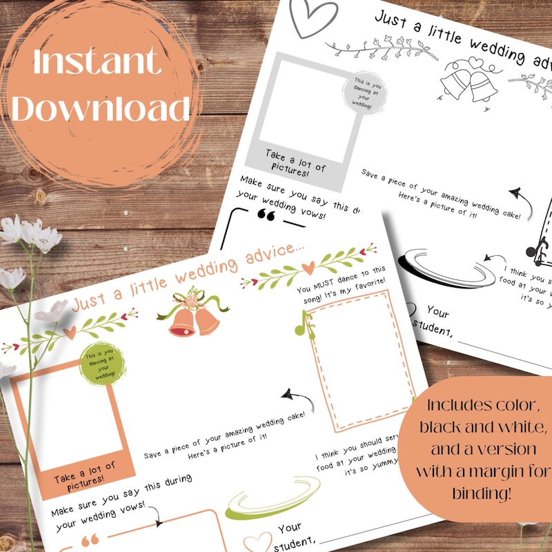 Advice for the Bride - Etsy