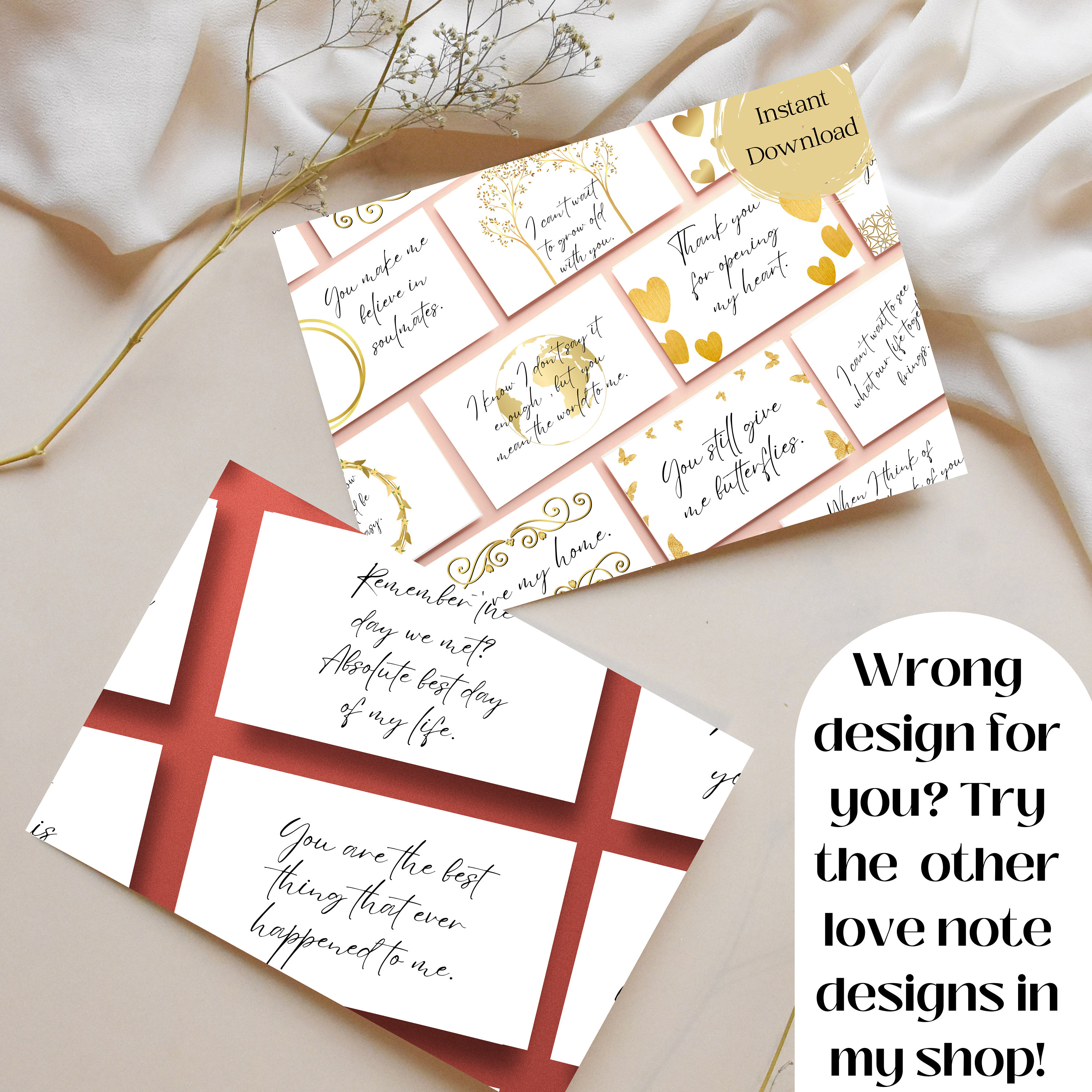 Romantic Love Notes, Pocket Love Notes, Love Notes I Love You ...