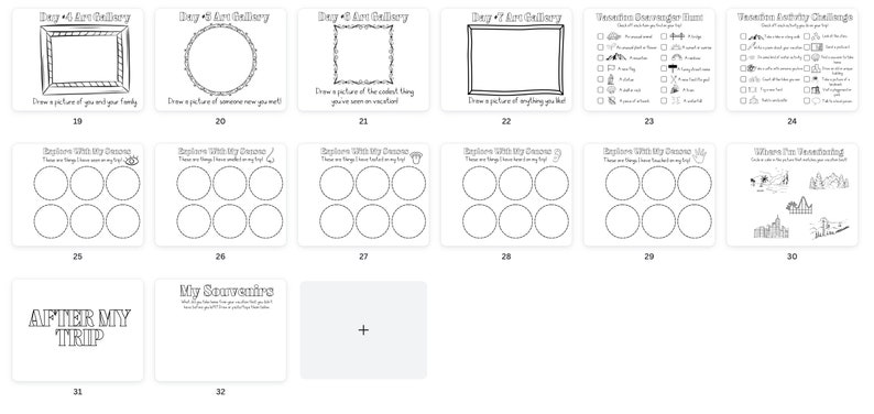 Printable Kids Travel Journal, Travel Diary, Travel Journal Printable ...