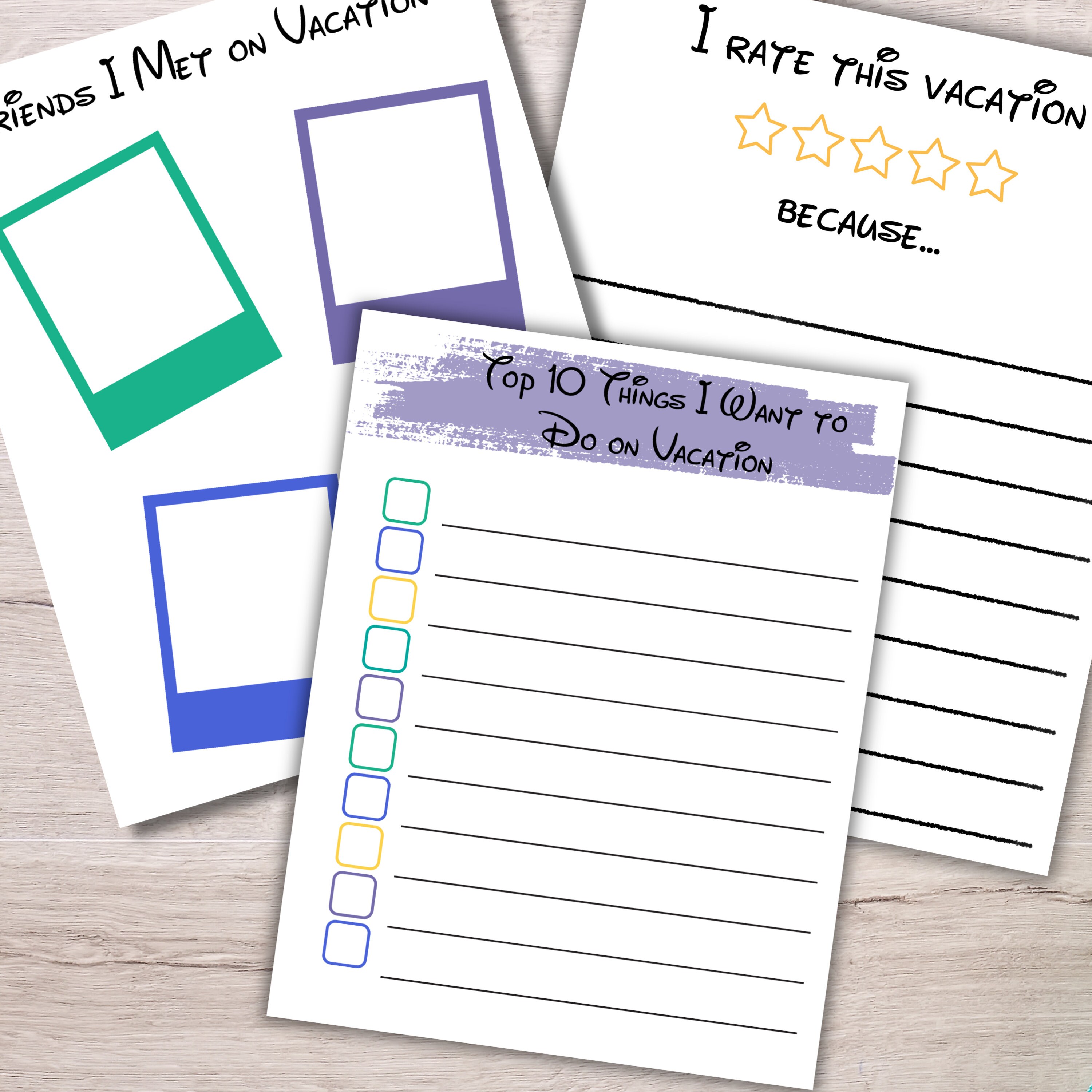 Travel Journal Printable, Kids Travel Journal, Printable Travel Journal ...