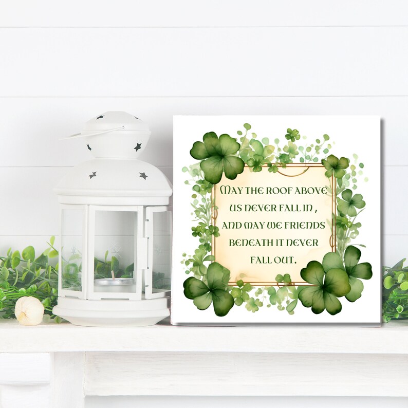 Printable Irish Wall Art, Irish Decor, Celtic Wall Art, St. Patricks ...