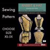 PDF Gathered Waist 8-panel Jagged Skirt 1722 New Rabbit and Hat Sewing ...