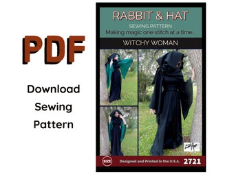 Witch Sewing Pattern - Etsy