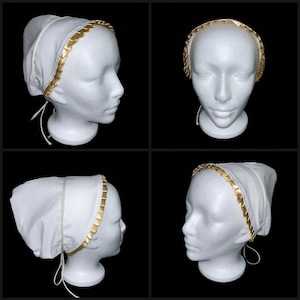 PDF Tudor Coif Cap and French Hood 2924 New Rabbit and Hat Sewing ...