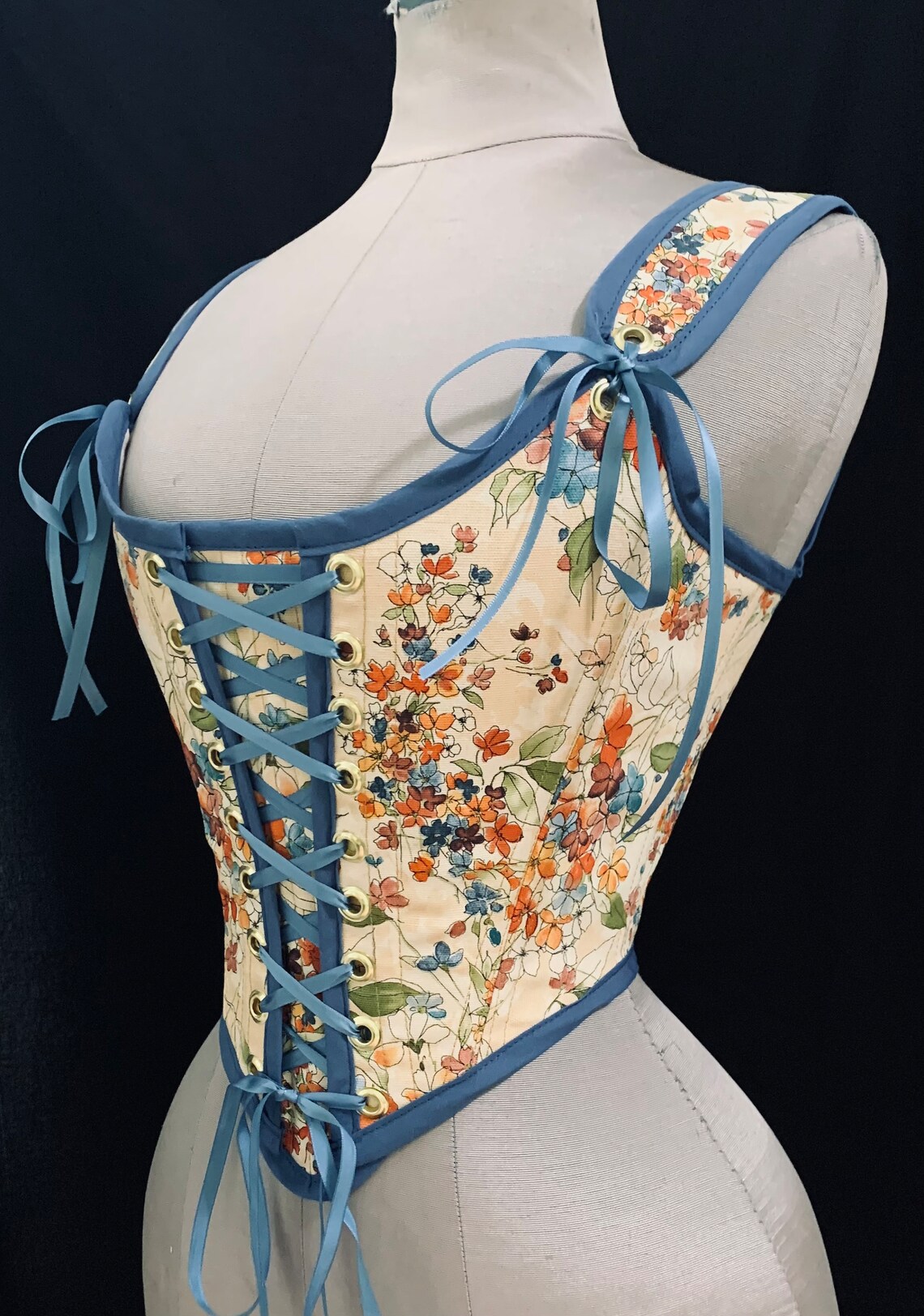 PDF LARGE Renaissance Bodice With Front Vanity Panel and - Etsy