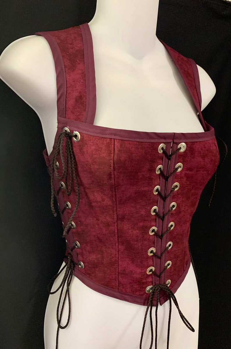 PDF SIZE SMALL Reversible Over Bust Vest and Adjustable - Etsy