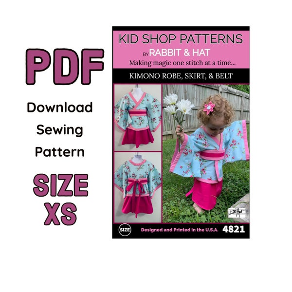 Kimono Dress Pattern - Etsy