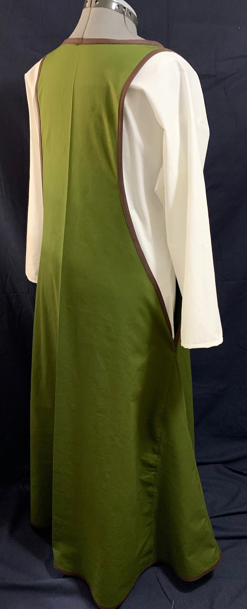 PDF Size XS Open Side Medieval SURCOAT With Gores Renaissance - Etsy