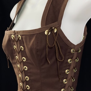 PDF SIZE 1X Reversible Over Bust Vest and Adjustable Shoulder Straps ...