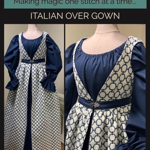 PDF 3X Italian Over Gown 223 Rabbit and Hat Patterns Includes Over Gown ...