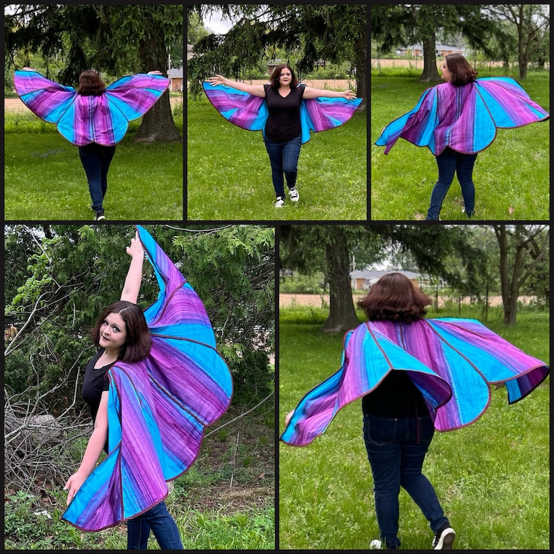 PDF ADULT Fairy Wings Cape 2824 New Rabbit and Hat Sewing Pattern ...