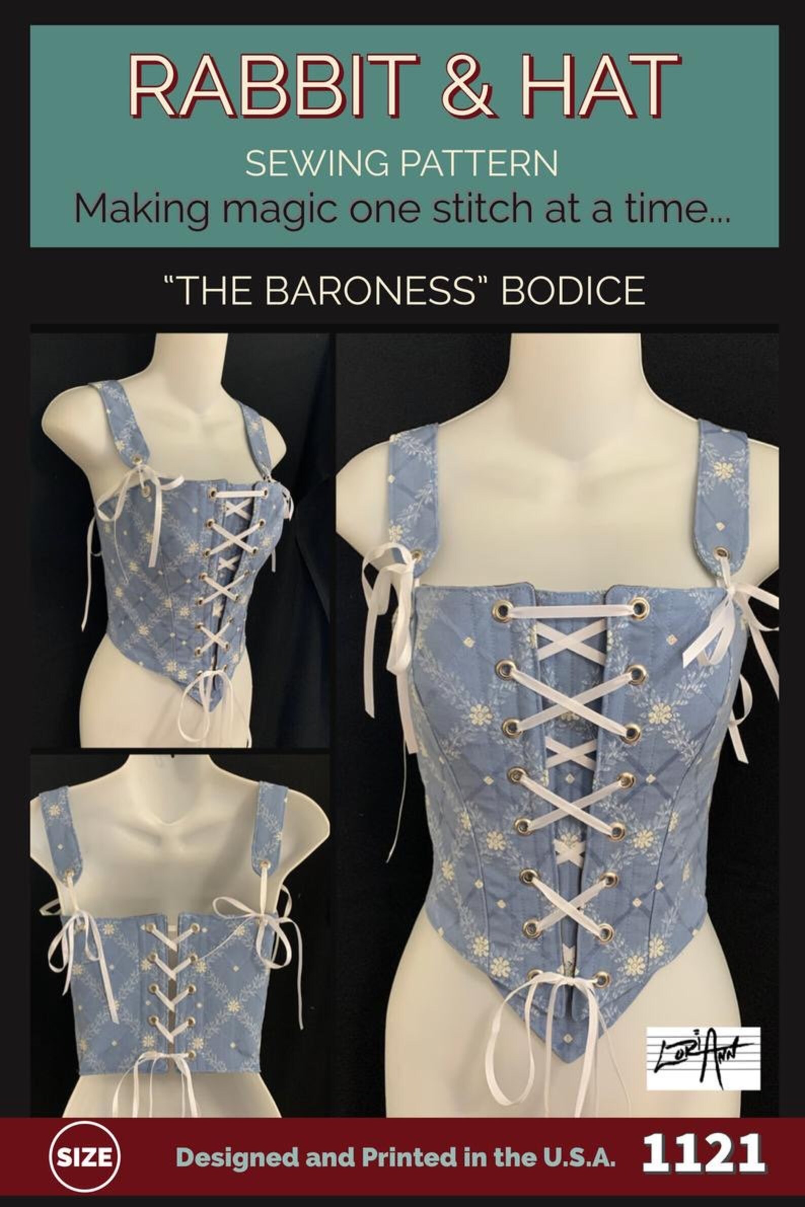 PDF MEDIUM Baroness Bodice With Shoulder Straps and Stomacher | Etsy