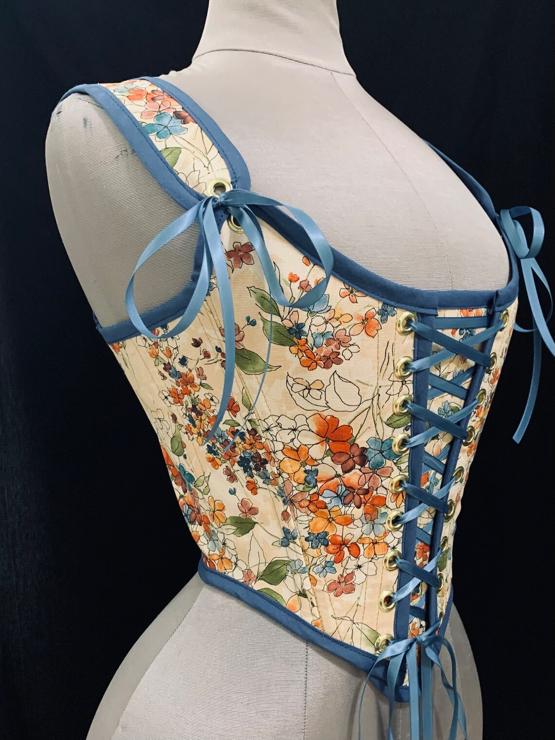 PDF LARGE Renaissance Bodice With Front Vanity Panel and - Etsy