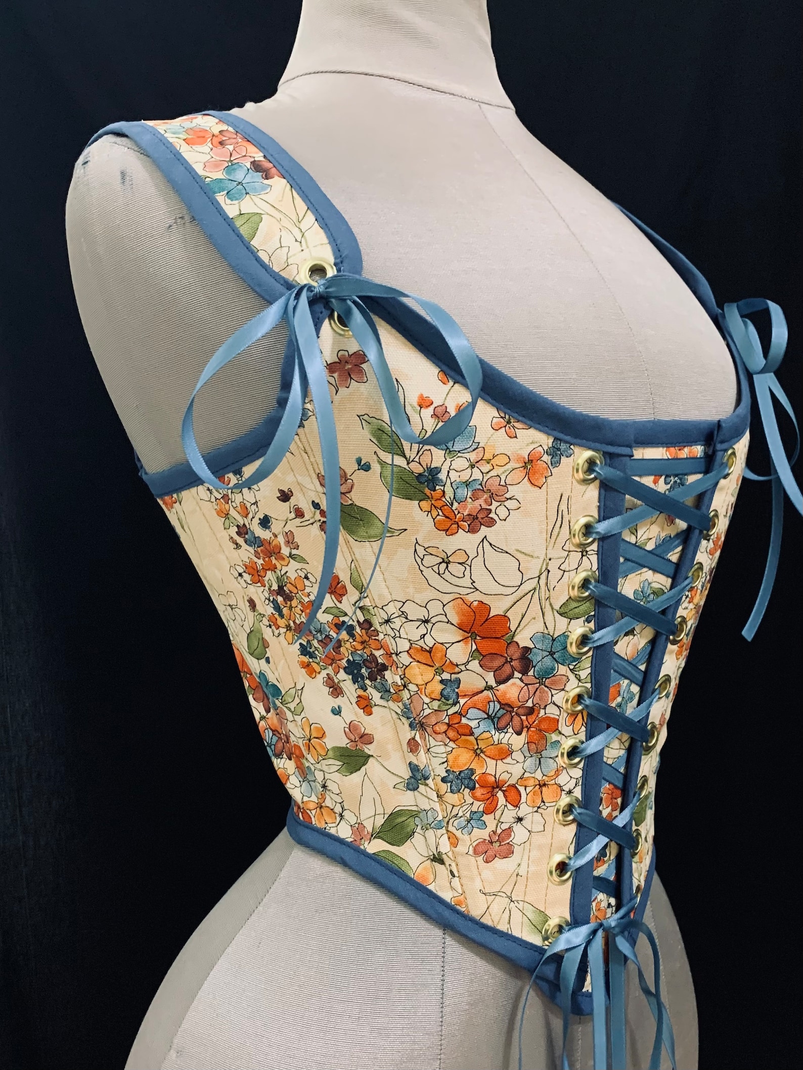 PDF SMALL the Renaissance Bodice With Front Vanity Panel and Adjustable ...