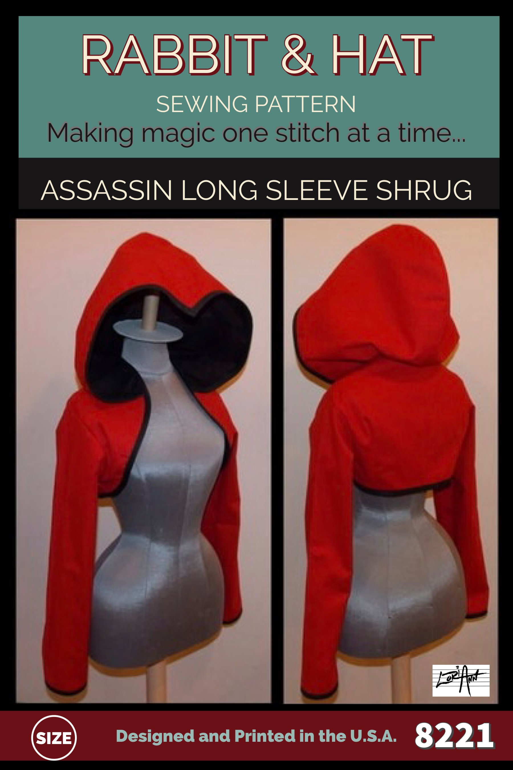 Assassins Creed Hood Sewing Pattern