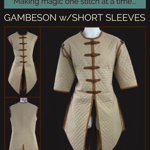 PDF 2X Mens Gambeson With Short Sleeves 5524 Rabbit and Hat Sewing ...