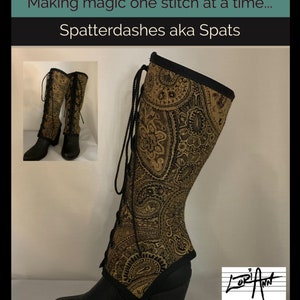 PDF Front Tie Spatterdashes Spats 4521 New Rabbit and Hat Sewing ...