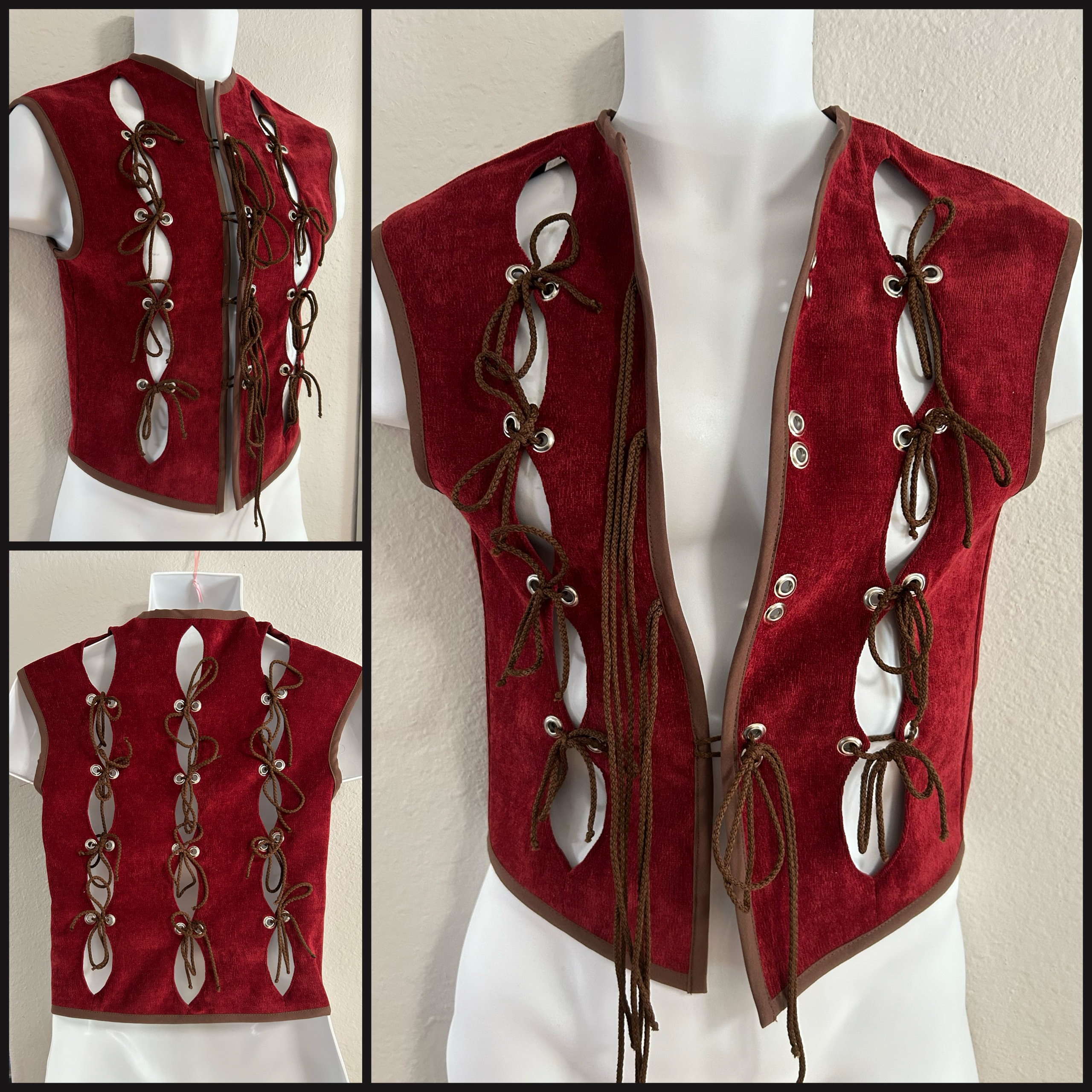 PDF 4X Mens Medieval Cut Out Vest 3224 Rabbit and Hat Sewing Pattern ...