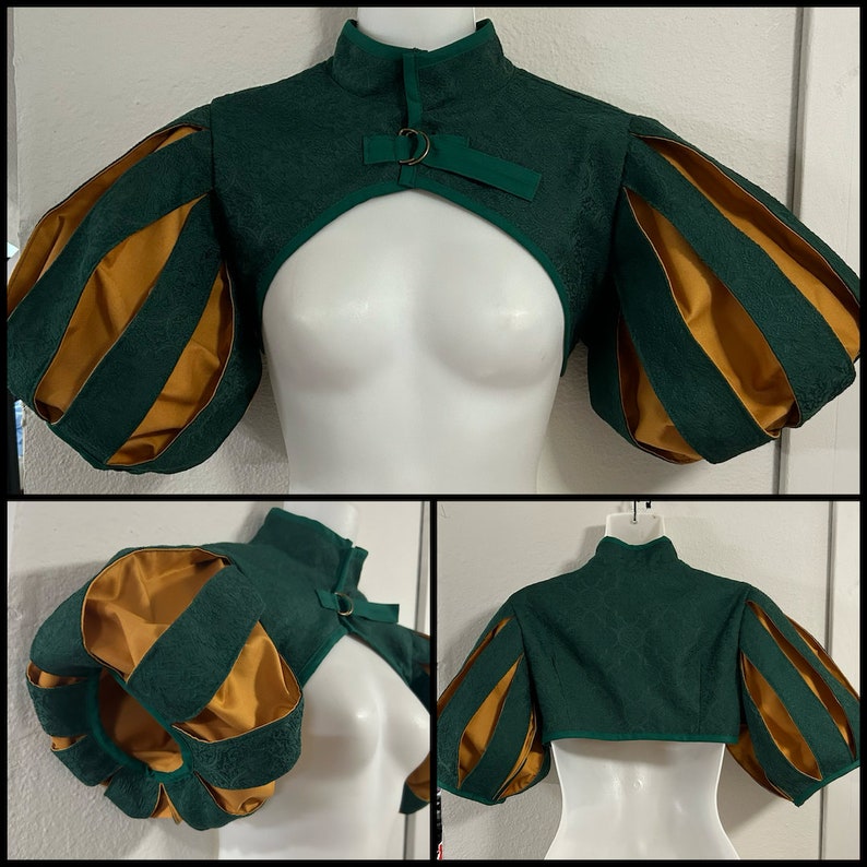 PDF SIZE XL - Collared Shrug With Puffed Sleeves 4024 New Rabbit and ...