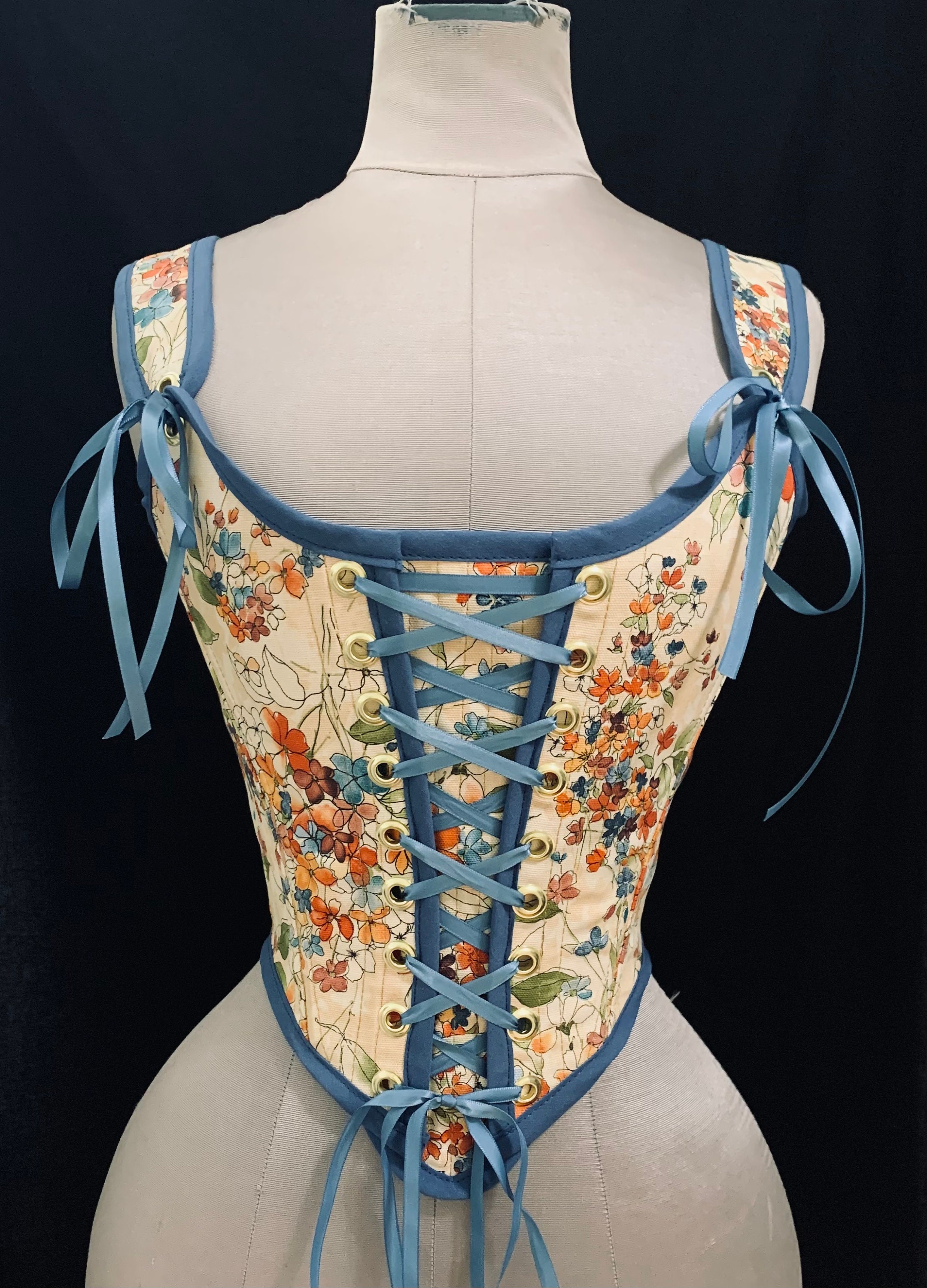 PDF XL Renaissance Bodice With Front Vanity Panel and Adjustable ...